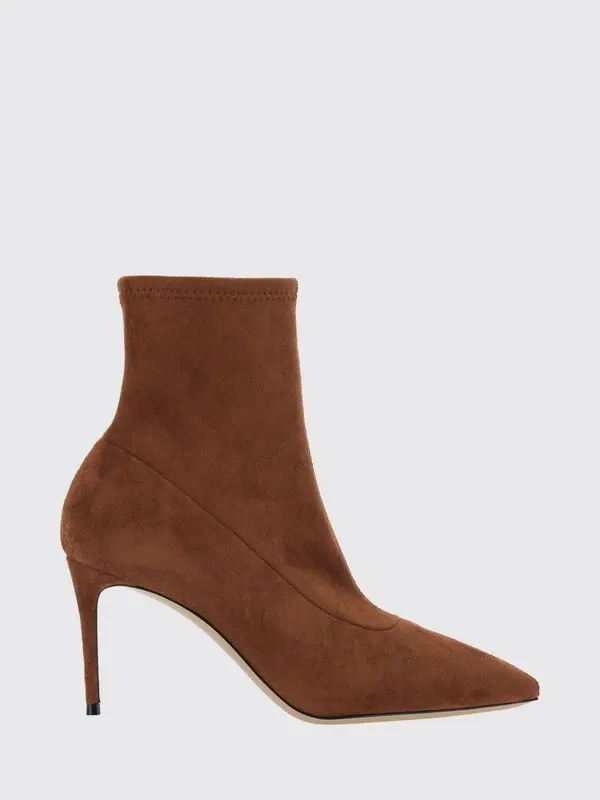 Casadei Flat Ankle Boot - Brown