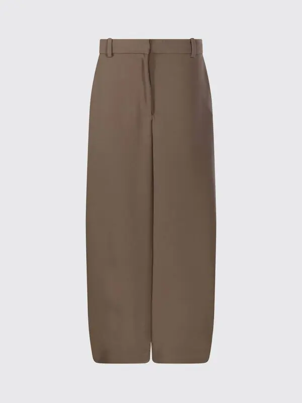 BY MALENE BIRGER High-waisted Wide-leg Recycled Viscose-blend Trousers
