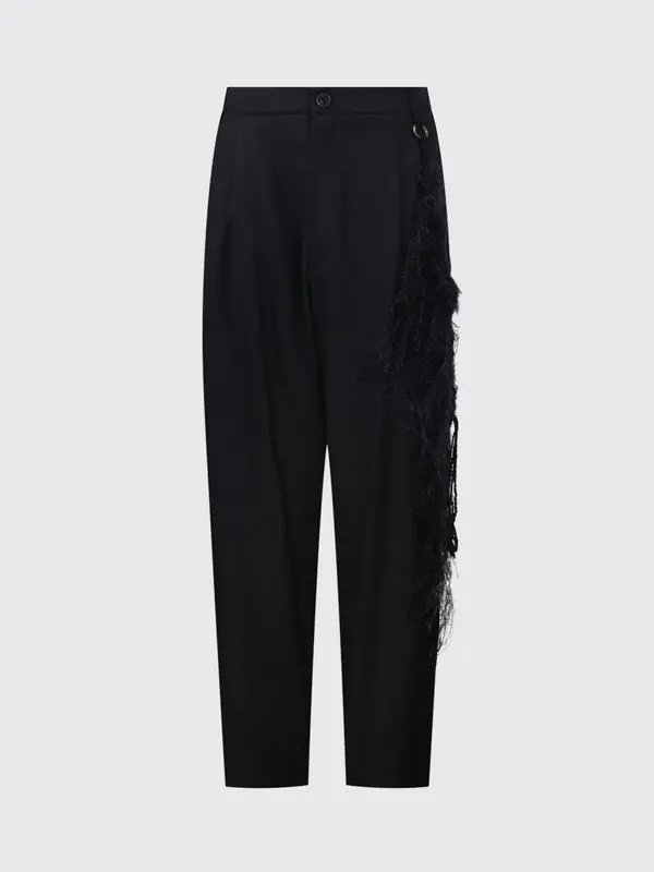 DARKPARK Pleated Straight-leg Tailored Trousers In Wool Blend