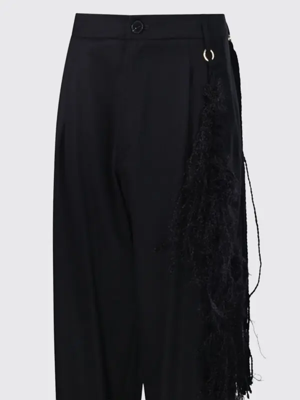 DARKPARK Pleated Straight-leg Tailored Trousers In Wool Blend