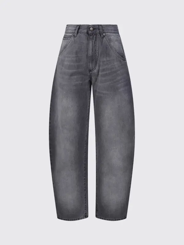 DARKPARK Khris High-waisted Baggy Five-pocket Jeans In Denim