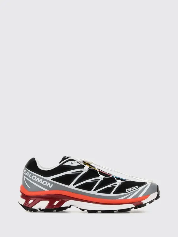 SALOMON Bicolour Xt-6 Low Top Trainers In Technical Fabric With Notched Sole