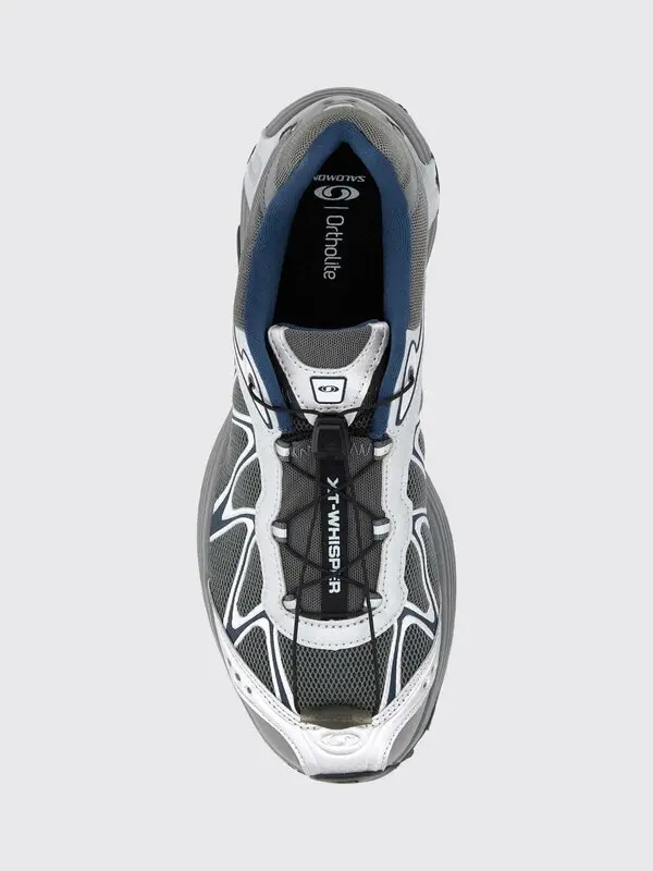 SALOMON Bicolour Xt-whisper Low Top Trainers In Mesh With Drawstring - Grey
