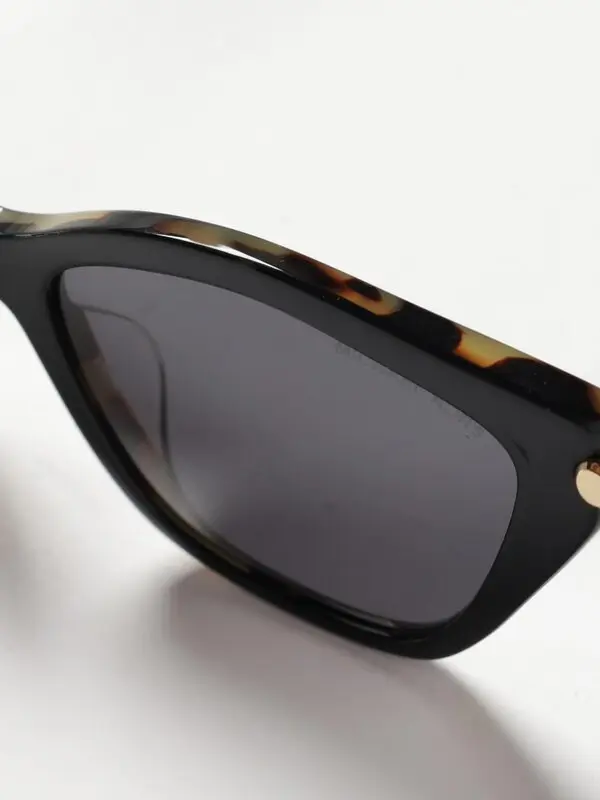 Michael Kors Tortoiseshell Acetate Butterfly Sunglasses With Lettering Logo