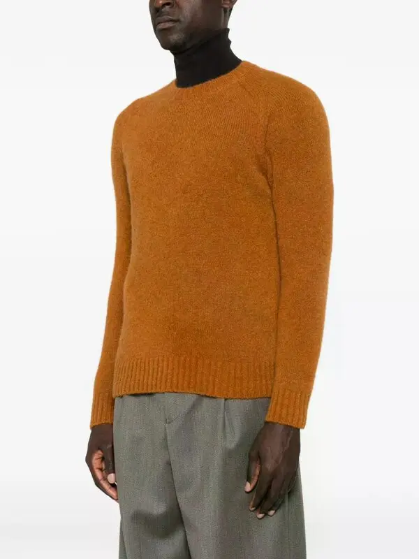 FILIPPO DE LAURENTIIS Raglan-sleeve Ribbed-trim Sweater