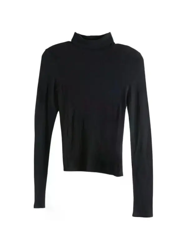 AMOMENTO Roll-neck Long-sleeve T-shirt