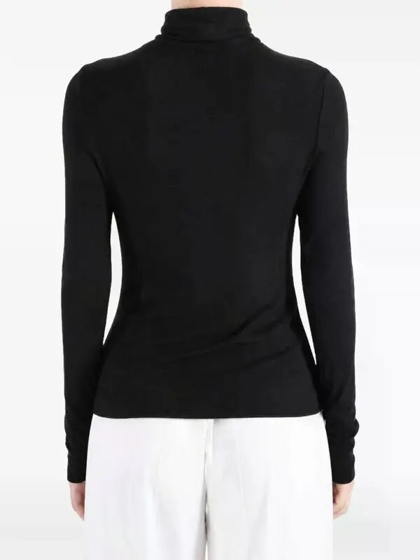 AMOMENTO Roll-neck Long-sleeve T-shirt