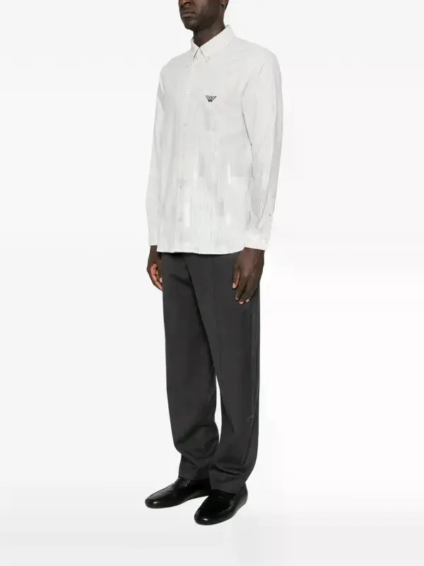 Emporio Armani Striped Button-down Shirt
