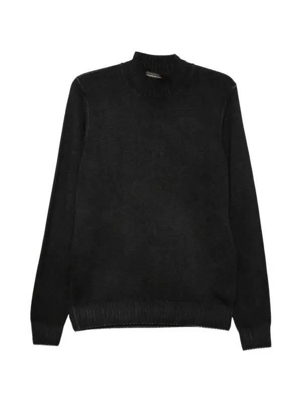 FILIPPO DE LAURENTIIS Ribbed-trim High-neck Sweater