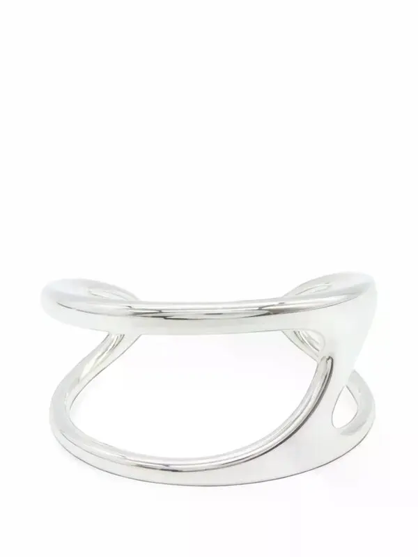 Hermès 2010s Chaîne D'ancre Bangle - Silver