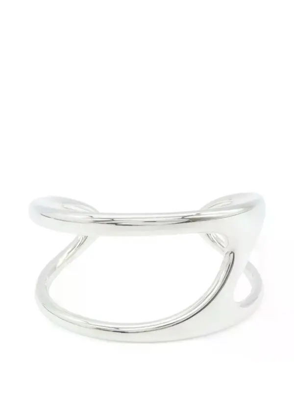 Hermès 2010s Chaîne D'ancre Bangle - Silver