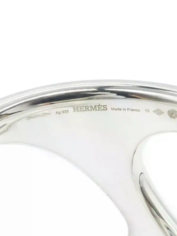 Hermès 2010s Chaîne D'ancre Bangle