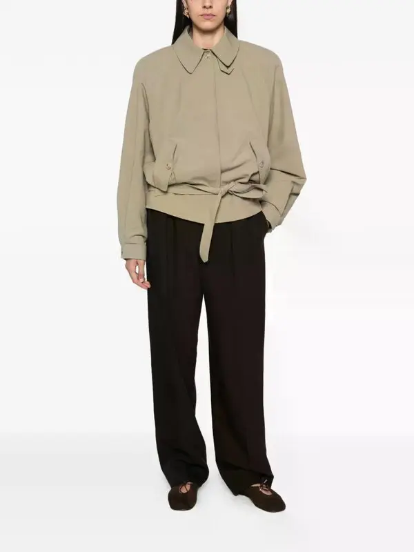 Magda Butrym Belted Button-up Jacket