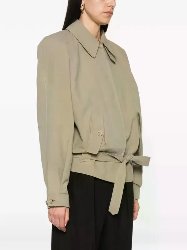 Magda Butrym Belted Button-up Jacket