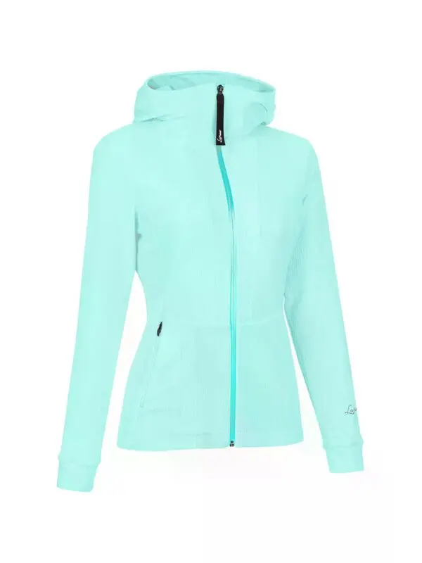 LAMUNT Silvia Waffle-knit Zip-up Jacket