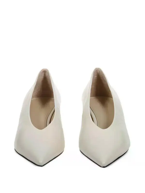 Le Monde Beryl Babouche Pointed-toe Kitten-heel Pumps