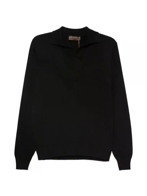 FILIPPO DE LAURENTIIS Skipper Collar Sweater