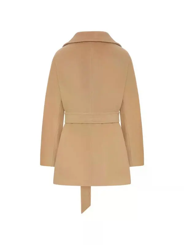 Tagliatore Belted Wool Coat