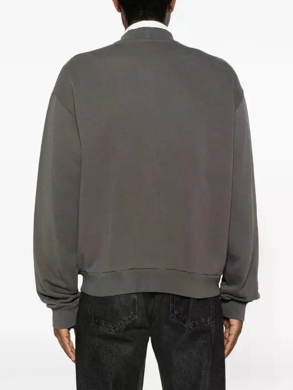 Emporio Armani Logo-print Zip-up Sweatshirt
