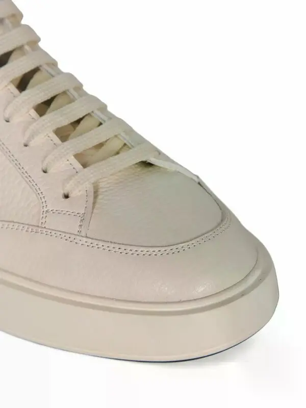 Officine Creative Grainy Leather Sneakers