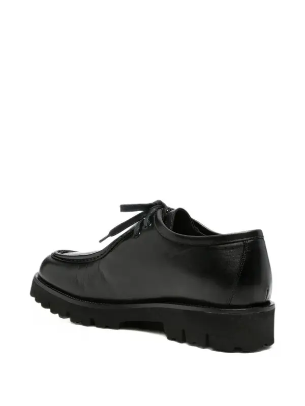 MORGILLO Lace-up Lug-sole Loafers