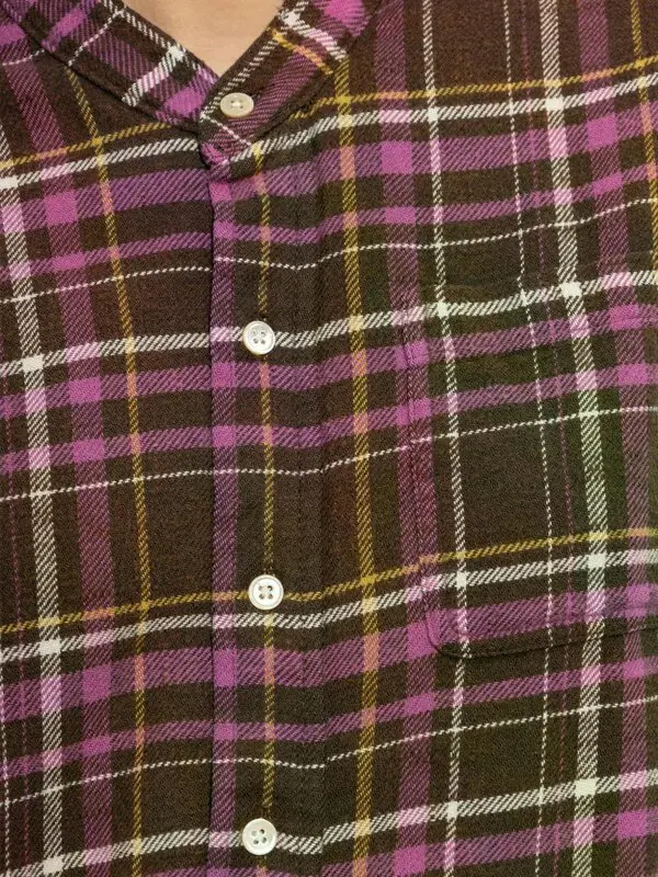 R13 Plaid-pattern Shirt