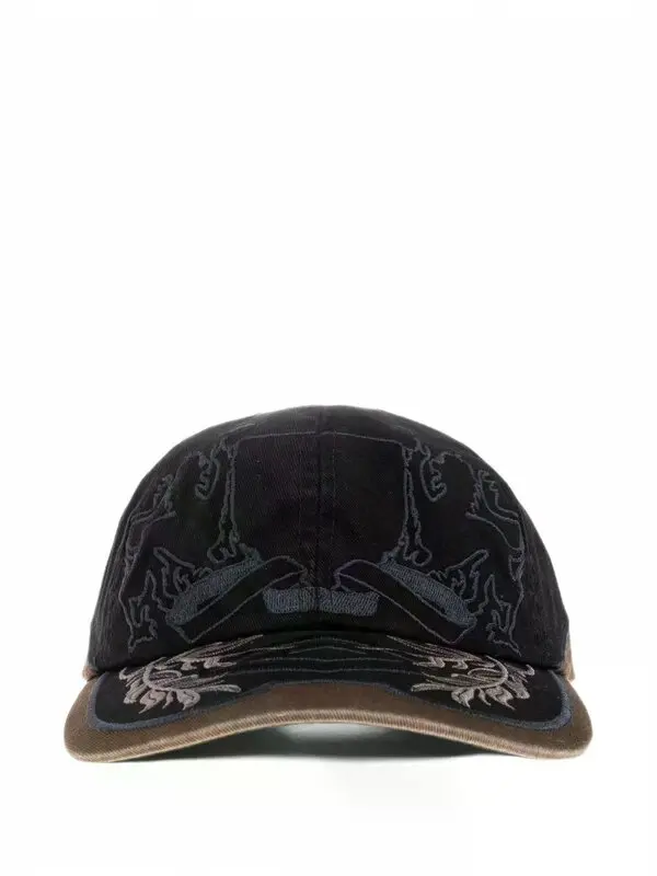 UMBRO X Slam Jam Laurel Embroidered Panelled Cap