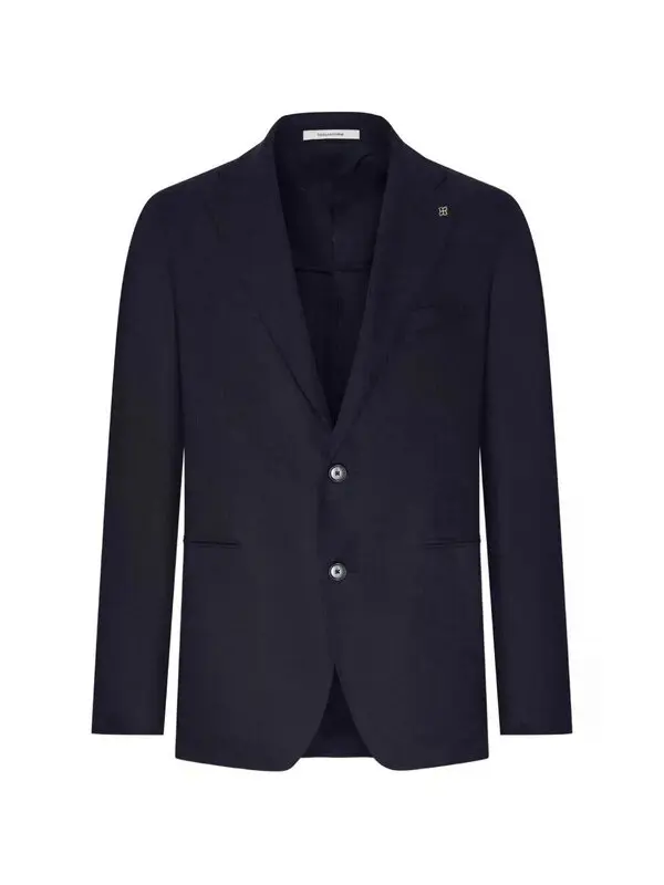 Tagliatore Logo-pin Single-breasted Blazer