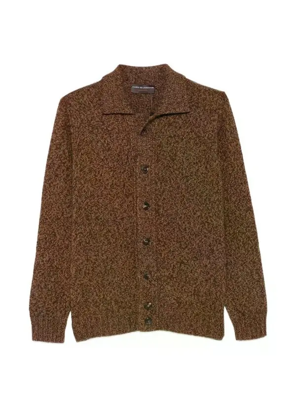 FILIPPO DE LAURENTIIS Button-up Collared Sweater