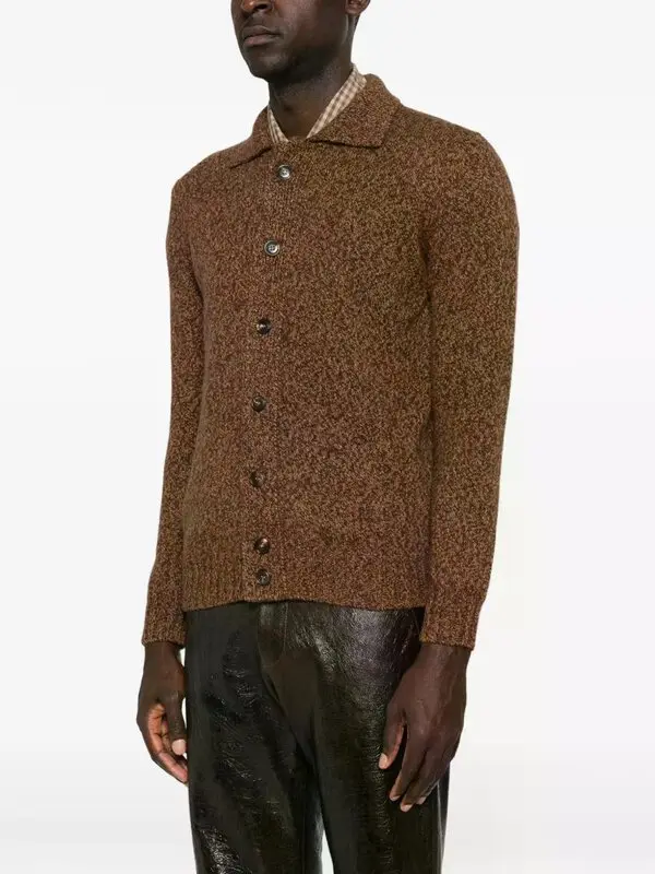 FILIPPO DE LAURENTIIS Button-up Collared Sweater