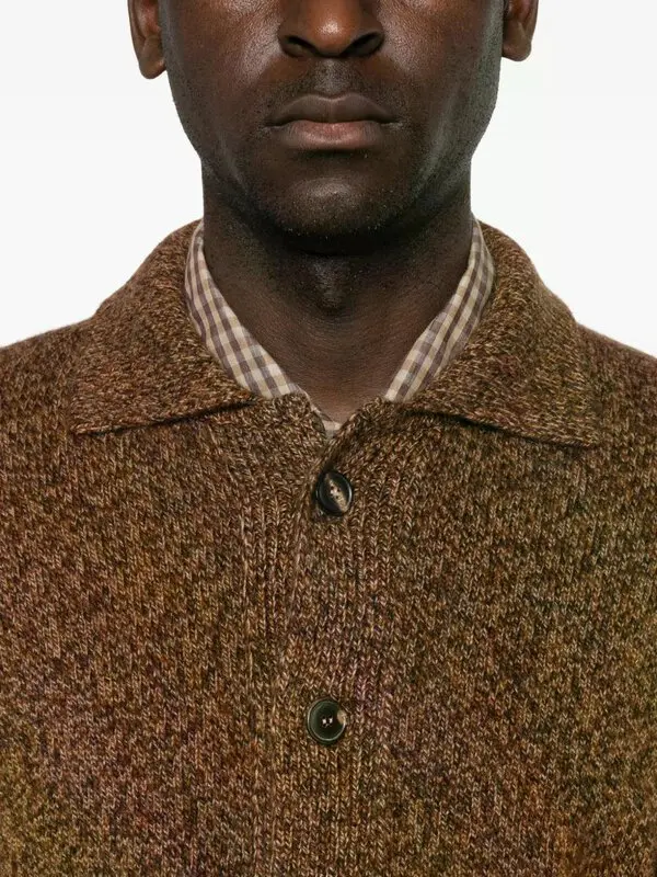 FILIPPO DE LAURENTIIS Button-up Collared Sweater