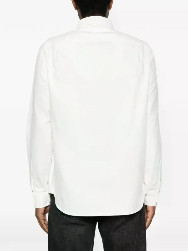 Emporio Armani Logo-patch Button-fastening Shirt