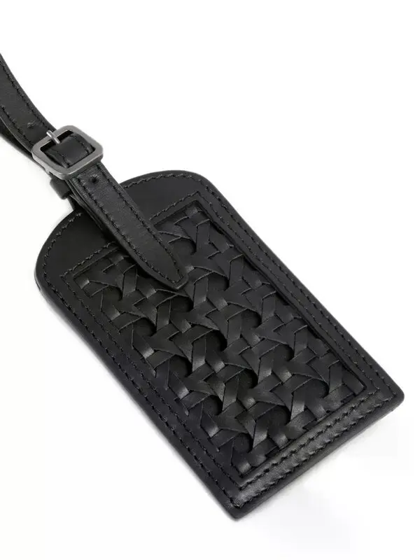 AVITEUR Cannage Woven-leather Luggage Tag