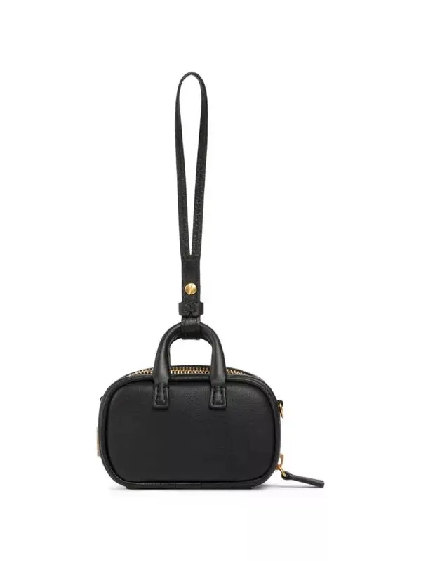 AVITEUR Mini Maia Shoulder Bag - Black