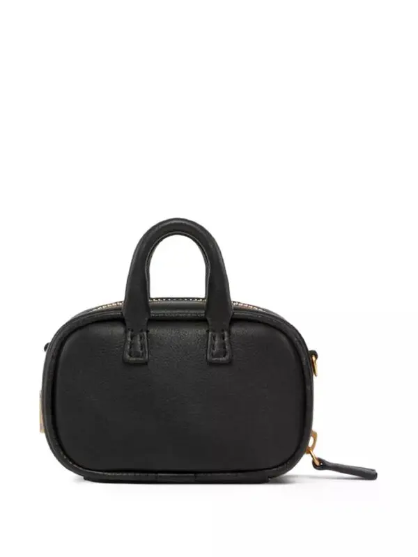 AVITEUR Mini Maia Shoulder Bag - Black