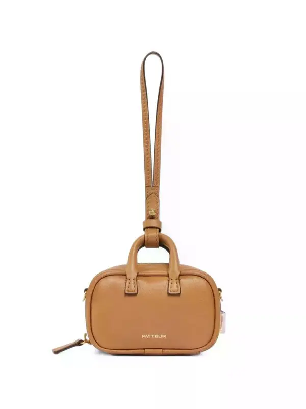 AVITEUR Mini Maia Shoulder Bag - Brown