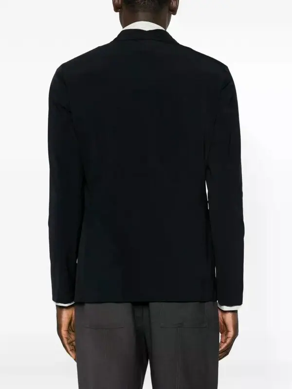 Emporio Armani Chest-pocket Single-breasted Blazer