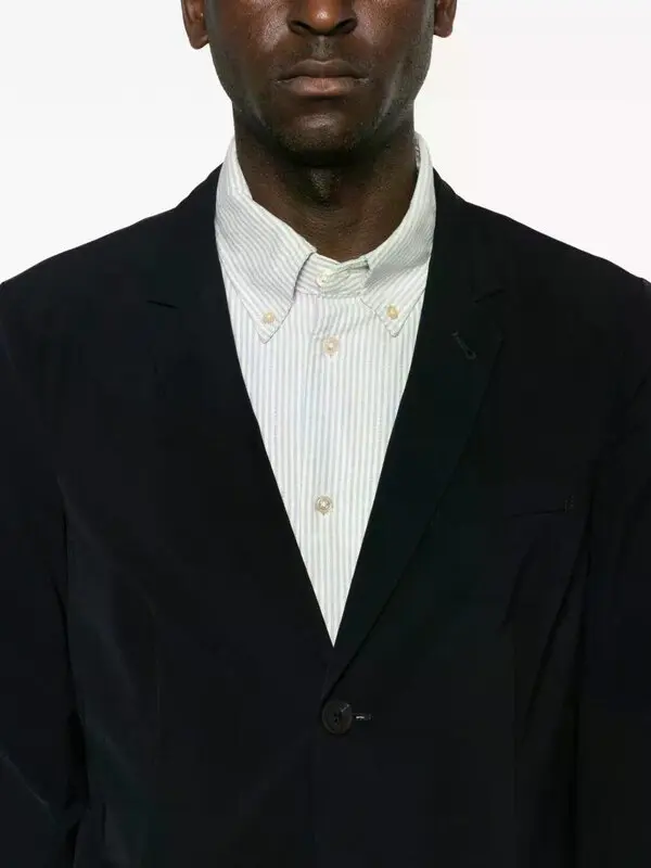 Emporio Armani Chest-pocket Single-breasted Blazer