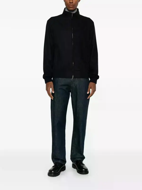 Canali Zip-up Bomber Jacket