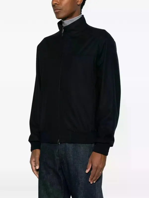 Canali Zip-up Bomber Jacket