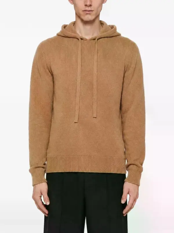 LANEUS Knitted Hoodie