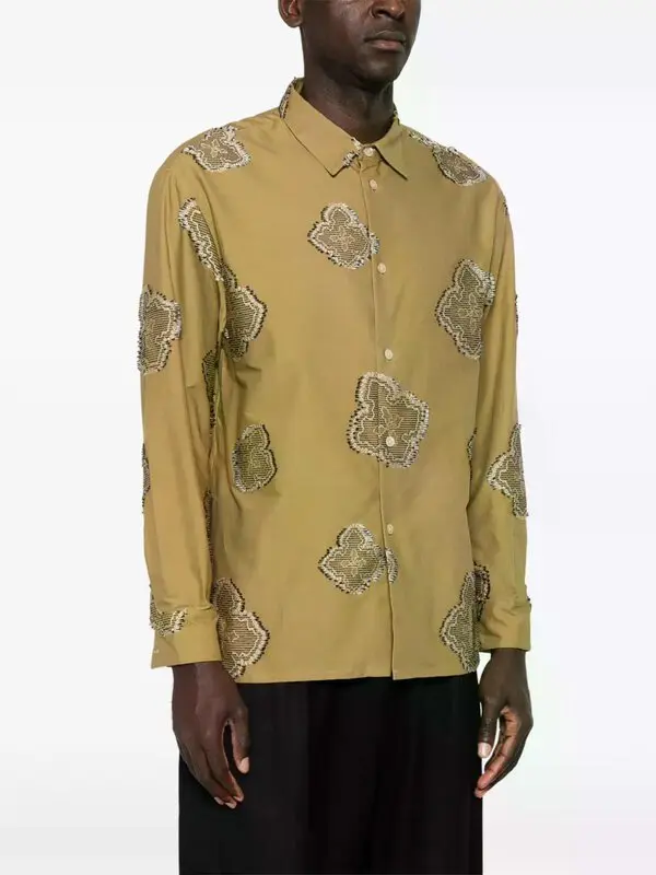 A KIND OF GUISE Derbin Paisley-embroidered Shirt