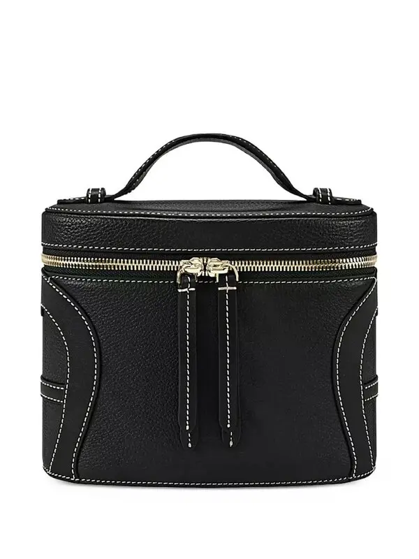 AIGNER Small Deborah Contrast-stitch Leather Crossbody Bag