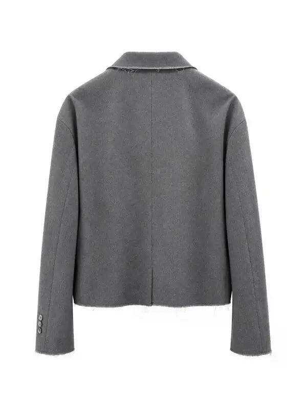 Archive Gisella Raw-cut Cropped Blazer