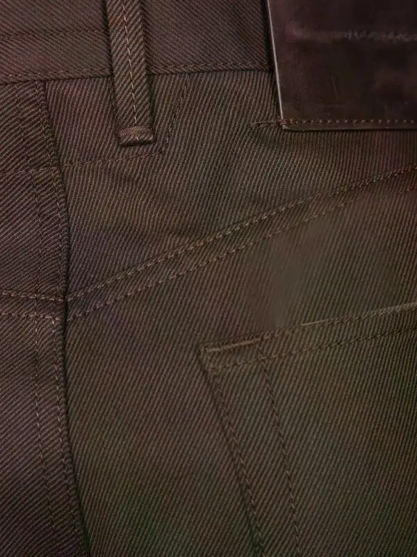 JACOB COHЁN Edo Twill-weave Pressed-crease Trousers