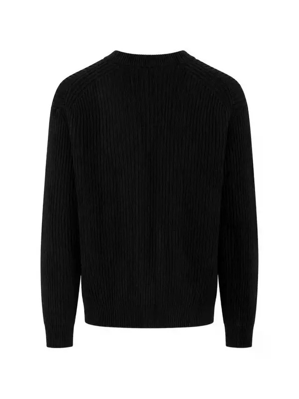 THE PULL Ribbed-knit Crew-neck Sweater
