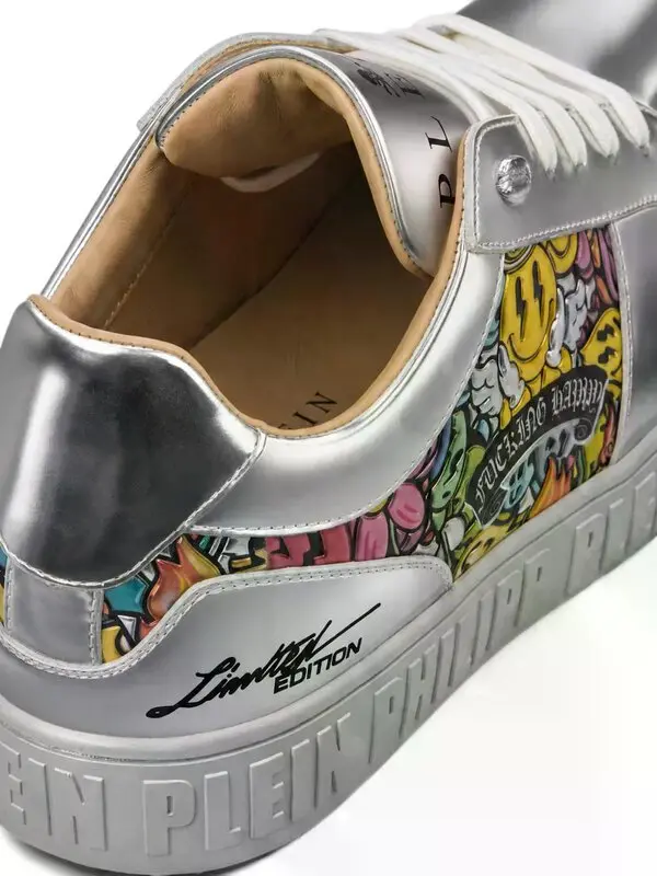Philipp Plein Smile All Over Sneakers