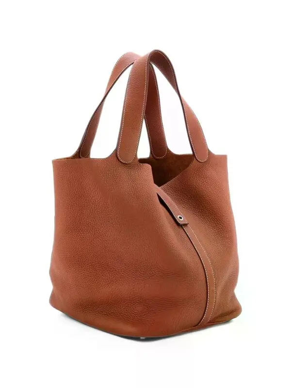 Hermès Picotin Lock Bag Clemence Gm Bucket Bag