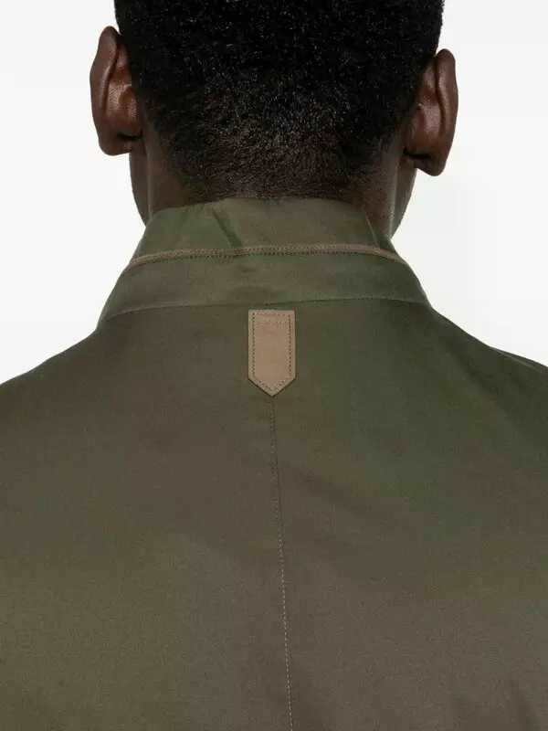 Canali High-neck Sleeveless Jacket