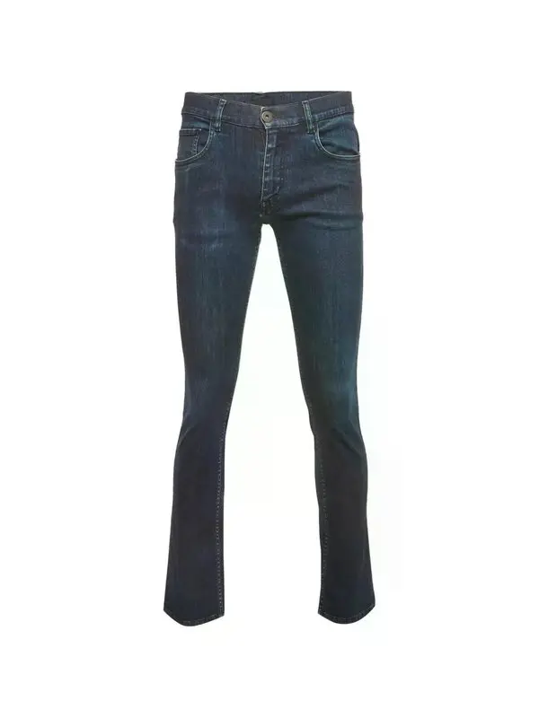 Prada Faded-effect Slim-fit Jeans